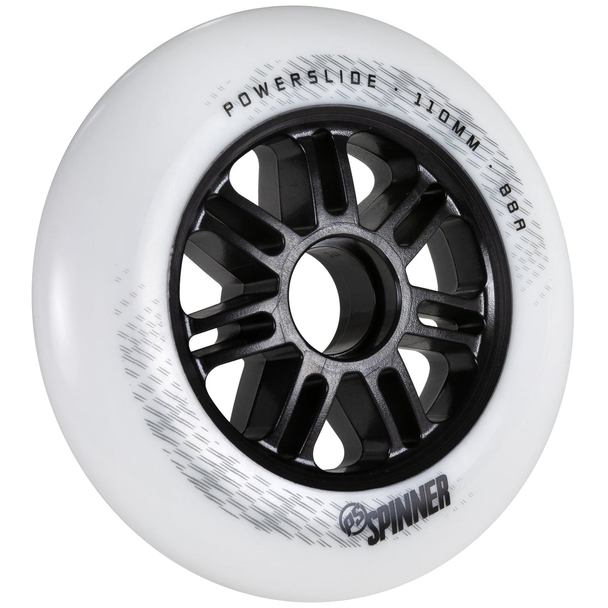 Powerslide Spinner Wheels 110mm 88a White 3Pack| Go 4 Sports ...