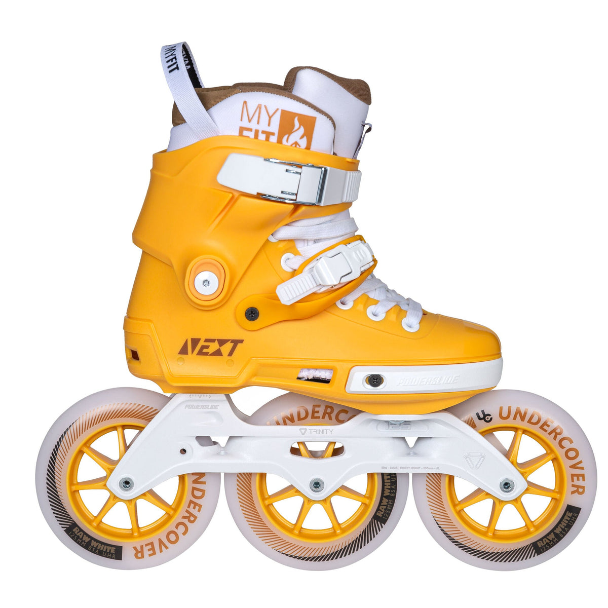 Powerslide Next Mustard 125 Inline Skates| Go 4 Sports Distribution ...