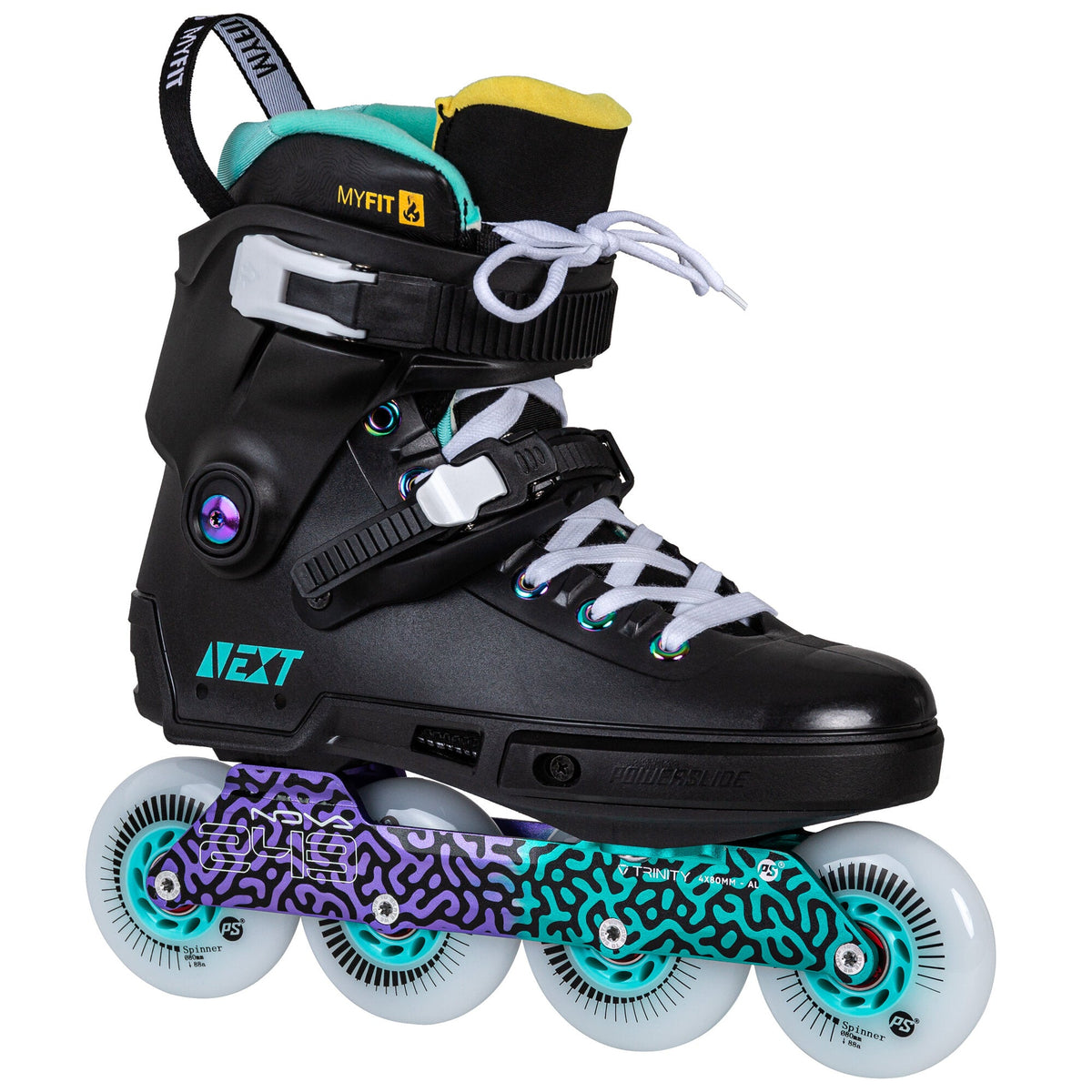 Powerslide Next Multicolour 80 Inline Skates| Go 4 Sports Distribution ...