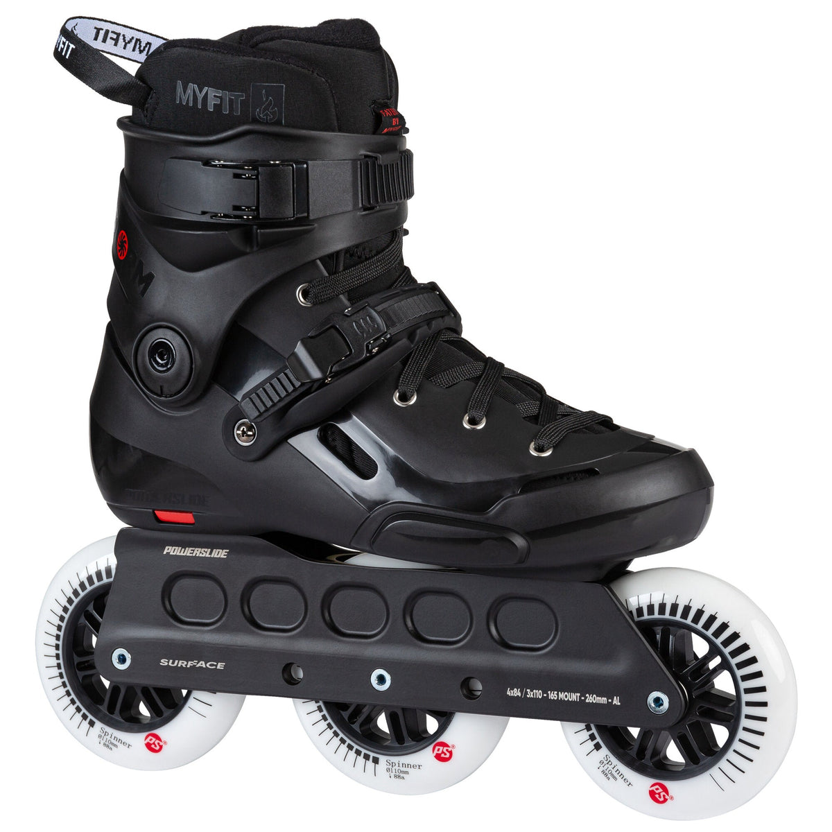 Powerslide Storm Black 110 Inline Skates| Go 4 Sports Distribution ...