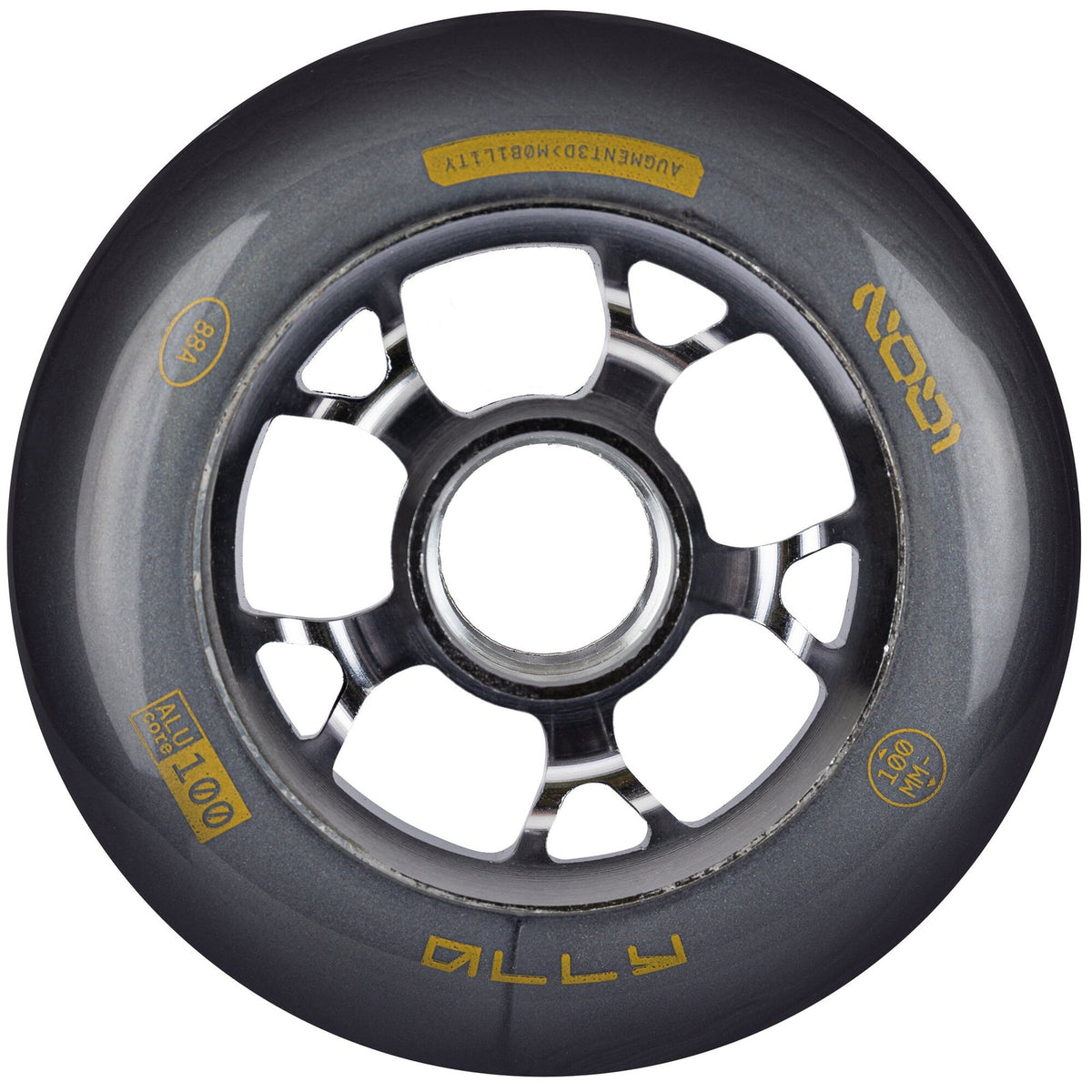 PS IQON Ally Inline Wheels Grey - 3pack| Go 4 Sports Distribution Australia