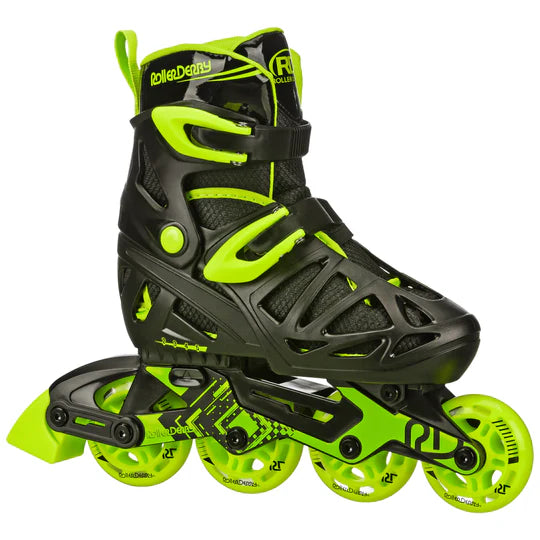 RDS Tracer Black/Green Adjustable Inline Skates| Go 4 Sports ...