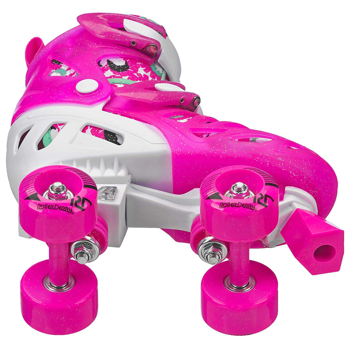 RDS Trac Star Skate Pink Green Adjustable Roller Skates| Go 4 Sports ...