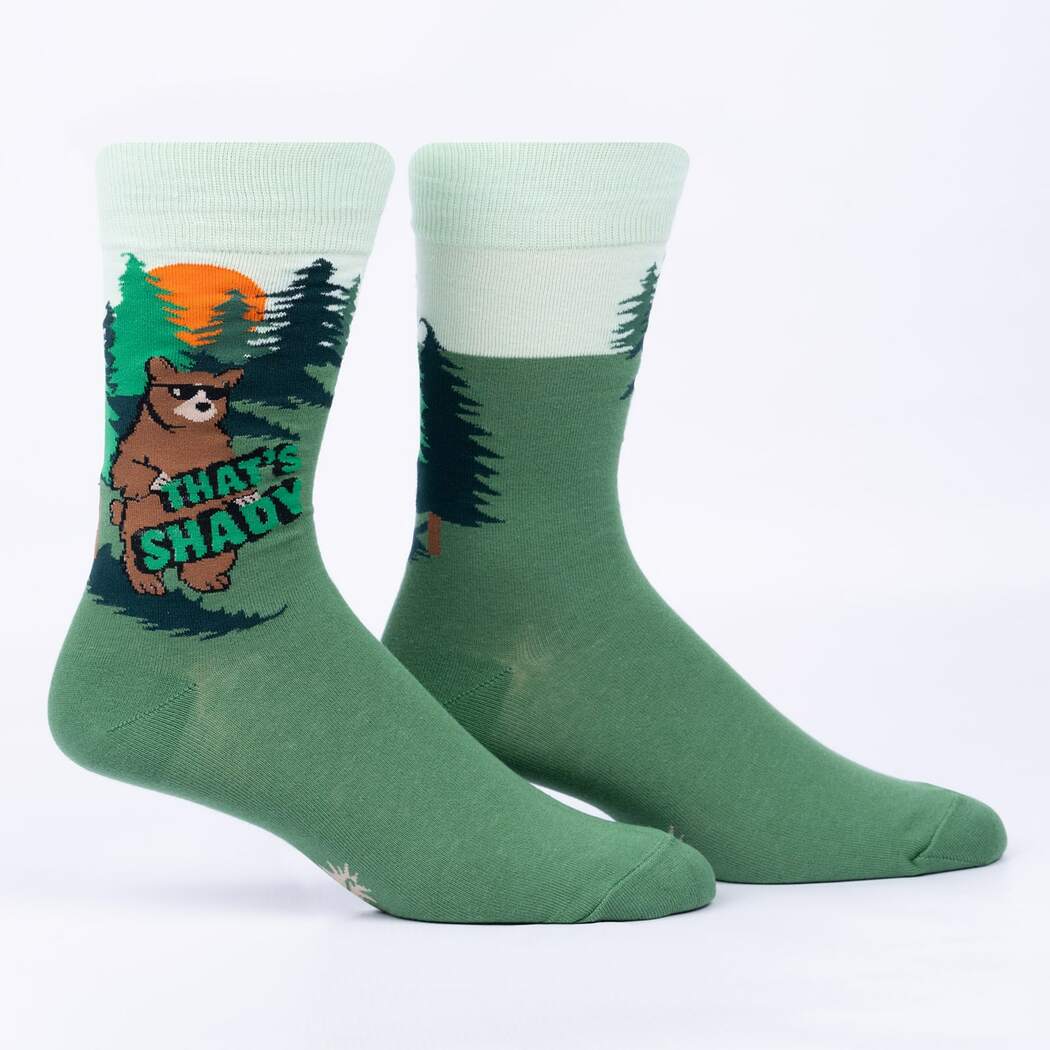 Sock it to Me That's Shady Mens Crew Socks| Go 4 Sports Distribution ...