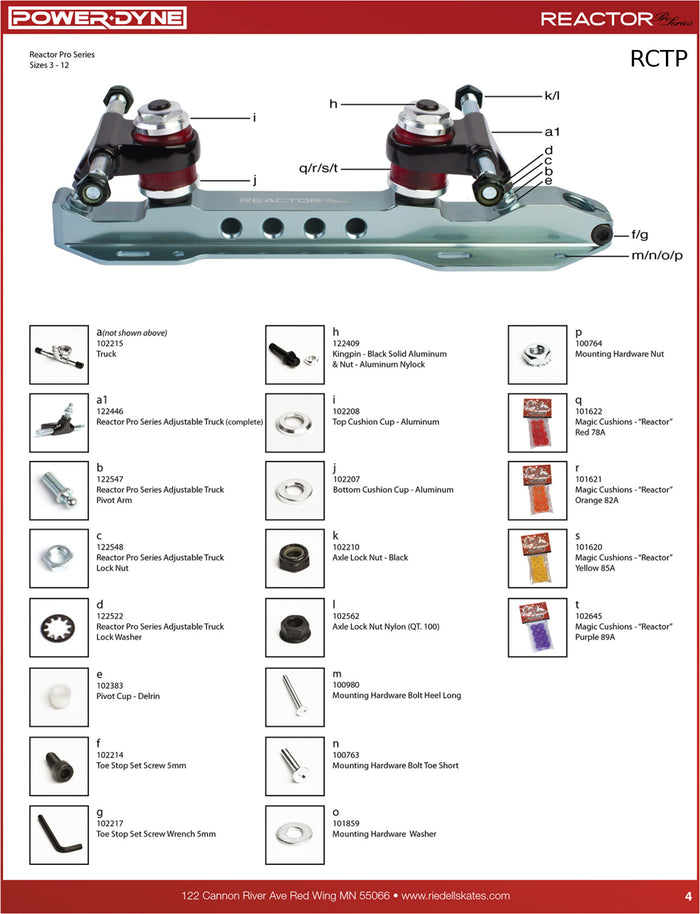 Powerdyne Reactor Pro Plate| Go 4 Sports Distribution Australia
